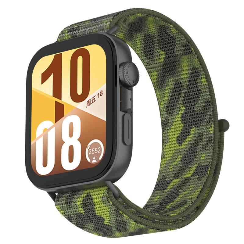 [ROBANDOO] For HUAWEI WATCH FIT 4/ FIT 4 Pro 専用バンド 交換ベルト マジックテープ式 通気ナイロン スポーツバンド 簡単取り付け 男女兼用【対応機種】HUAWEI WATCH FIT 4/ FI...