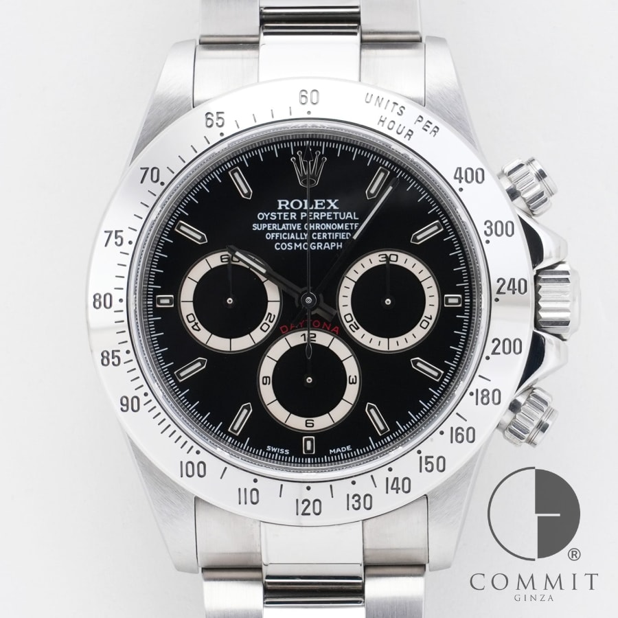 鑑定士からの一言使用に伴うスレキズがございますが、ポリッシュ感が少なく、ケース・ブレスレット共にしっかりとした優良個体でございます。 ケースラグは太くエッジが立っており、ブレスレットもヨレが殆ど感じられない状態をキープしております。 高年式...