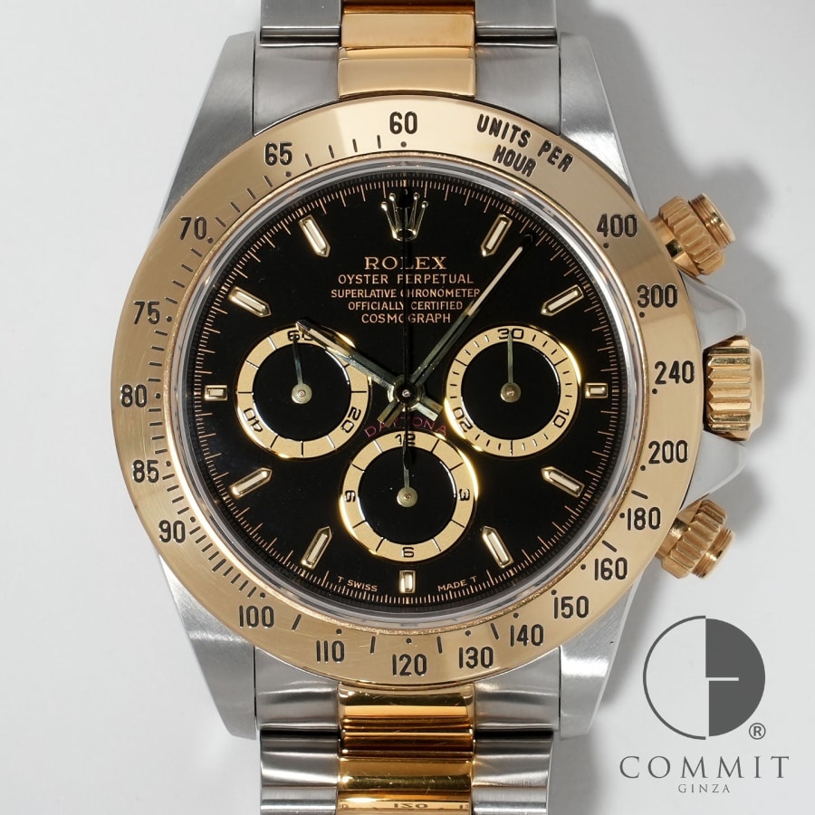 鑑定士からの一言使用に伴うスレキズが見られますが、ケースラグは太くエッジが立っており、ブレスレットのヨレもほぼ無い優良個体でございます。 文字盤はキズや劣化が見られない綺麗なコンディションをキープしており、夜光はオールトリチウムとなっており...