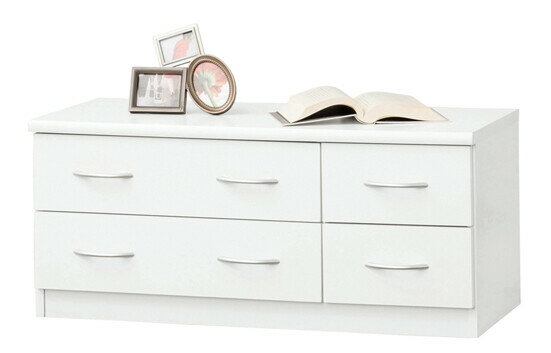 商品詳細サイズ幅89.5×奥行き41×高さ39.5cm 引出内寸 （小2杯）約W24.5×D33.5×H10.5cm （大2杯）約W53.5×D33.5×H10.5cm材質プリント紙化粧繊維板カラーホワイト生産国中国組み立てについてお客様組...