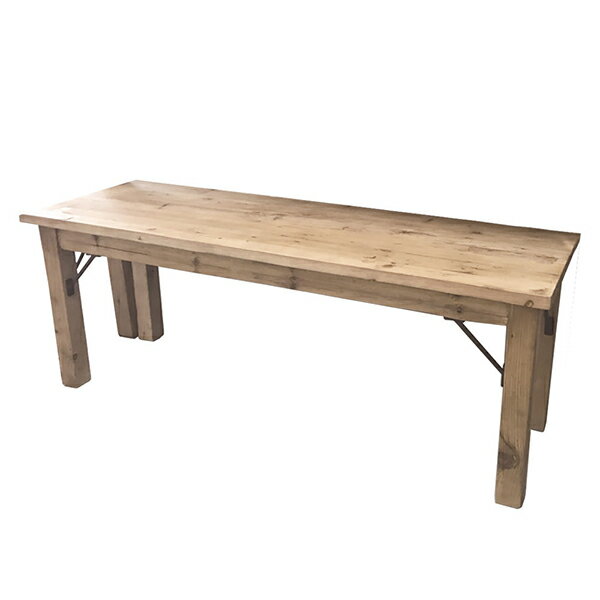 脚部にも木を使用し、より古材の雰囲気を感じられるベンチ。 他の古材商品よりも色目が明るく、古材でありながら様々なシーンに合わせやすいです。 同シリーズのダイニングテーブルと合わせてた組合せがオススメです！！ ■古材とは・・・ 家具や建築で昔...