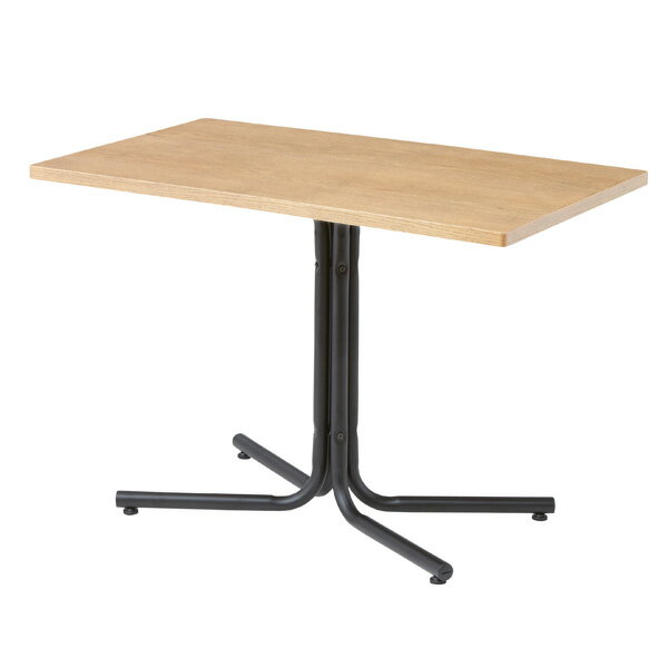 【サイズ】幅100x奥行60x高さ67 【材質】 天然木化粧繊維板（オーク）　スチール（粉体塗装）　ウレタン塗装 【原産地】 台湾　 【梱包サイズ】 W110．0xD69．0xH10．0　 【梱包重量】 16．4kg　 【商品重量】 14．...