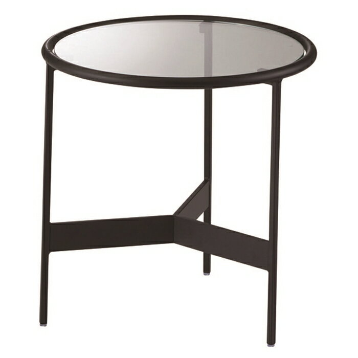 シンプルでスタイリッシュなガラステーブルマットなブラックアイアンの滑らかな曲線とハードなガラスを組み合わせた2サイズのローテーブル。リビングテーブル/サイドテーブルとして使用したり、2台並べてネストテーブルとしても使用できます。脚部は10m...