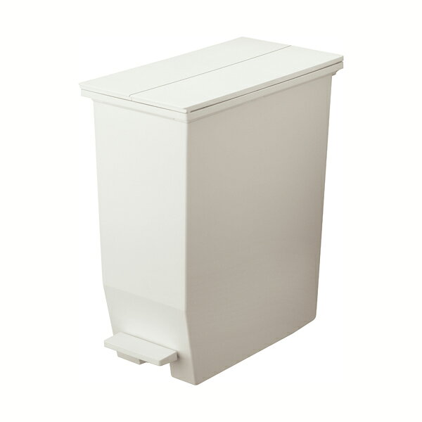 【対応ポリ袋サイズ】45L(幅65×高さ80cm) 商品名SOLOW　ペダルオープンツイン35L　ホワイト 商品詳細生産地 日本 商品サイズ(約)：W220×D425×H480mm 製品重量(約)：1670g フタを開けたときの高さ：58c...