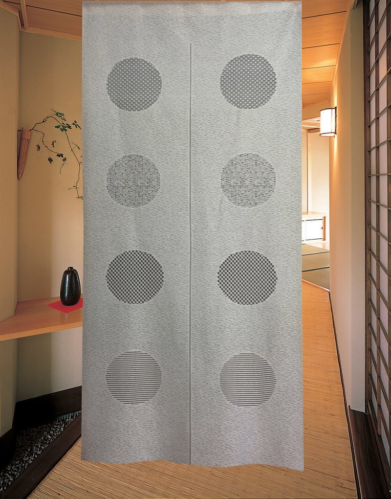 上部が筒状になっているので、テンションポールなどを通して間仕切りや目隠しにできます。 生地の中心にカットラインがあり、お好きな高さにはさみで切って、くぐりやすくできます。商品詳細サイズ約85x170cm材質ポリエステル95％　麻5％カラーベ...