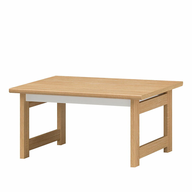 一人暮らしにピッタリサイズのシンプルで小ぶりなローテーブルです。 ワンルーム　寮などのお部屋にちょうどいいコンパクトサイズのローテーブル ■生産地 ベトナム ■サイズ 幅750×奥行500×高さ364mm ■素材 【本体素材】プリント紙化粧...