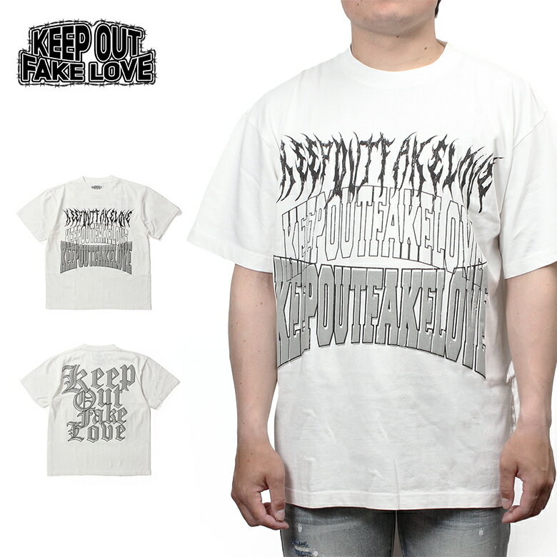 メーカー希望小売価格はメーカーカタログに基づいて掲載しています (商品カタログはコチラ) 商品名 HARDCORE OVERSIZED BOX S/S TEE ブランド KEEP OUT FAKE LOVE / キープアウトフェイクラブ サ...