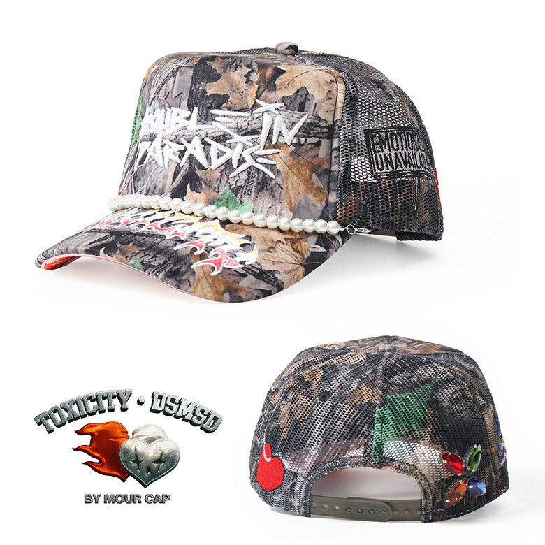 メーカー希望小売価格はメーカーカタログに基づいて掲載しています (商品カタログはコチラ) 商品名 TROUBLE IN PARADISE TRUCKER ブランド TOXICITY / トキシシティ サイズ FREE カラー REAL TR...