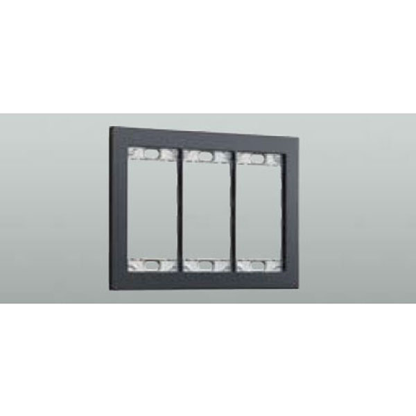 ●プラスチック 黒 ●プラスチック 塗装 ●サイズ：巾160 高120 出10mm ●※当社LED調光器、スイッチ専用です。(1個用スイッチボックス適合調光器・スイッチ対応) ◆商品型番 ・ダイコー(大光電機) ・DP-40407 商品画像...