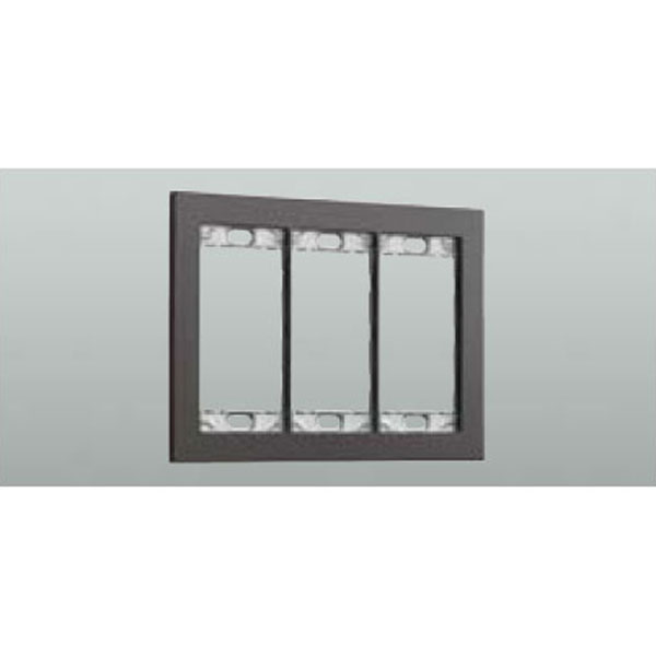 ●プラスチック ダークブラウン ●プラスチック 塗装 ●サイズ：巾160 高120 出10mm ●※当社LED調光器、スイッチ専用です。(1個用スイッチボックス適合調光器・スイッチ対応) ◆商品型番 ・ダイコー(大光電機) ・DP-4040...