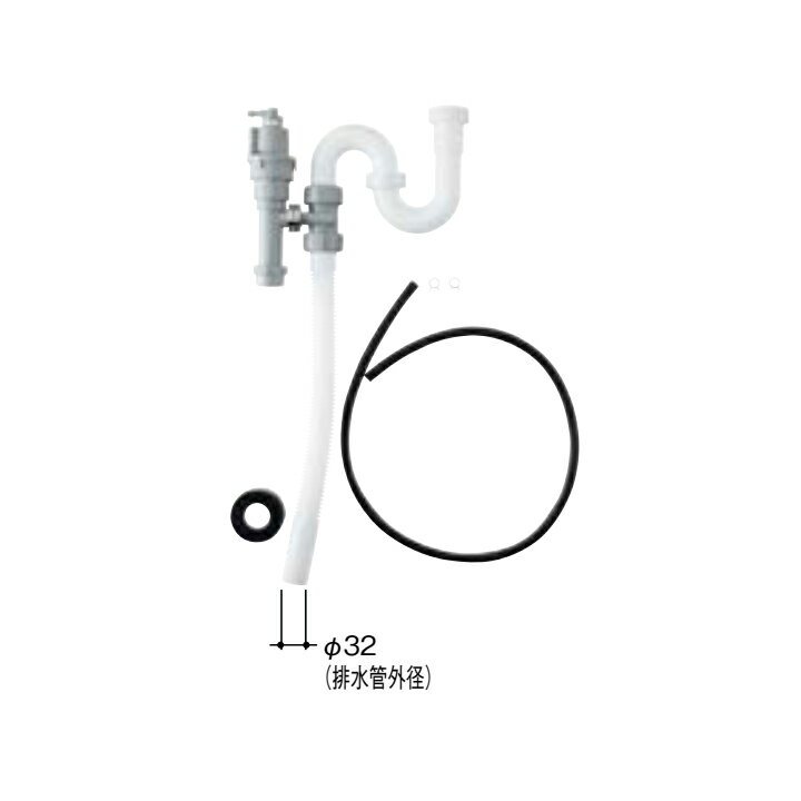 ●φ32樹脂排水管用 ●商品型番 ・リクシル(LIXIL) ・EFH-6K 商品画像はイメージです。品番でのご注文となりますので、仕様やお色味などは事前にメーカーへご確認下さい。