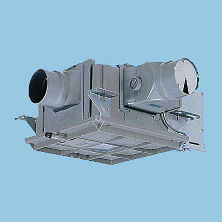 ●適用パイプ:Φ100mm ●セントラル換気ファン・ダクト・消音分岐チャンバー・排気用グリル・自然換気口で構成する第3種換気の小口径セントラル換気システム(排気タイプ)に使用するセントラル換気ファンです。 ●浴室の常時換気で、浴室のカビや結...