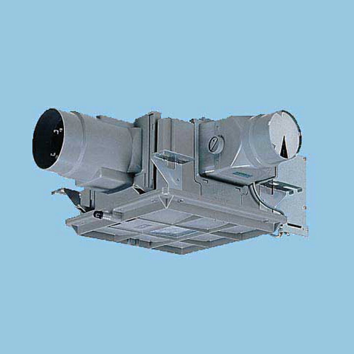 ●適用パイプ:室内側Φ100mm 室外側Φ125mm ●セントラル換気ファン・ダクト・消音分岐チャンバー・排気用グリル・自然換気口で構成する第3種換気の小口径セントラル換気システム(排気タイプ)に使用するセントラル換気ファンです。 ●浴室の...