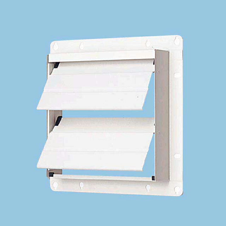 ●材質:亜鉛鋼板ポリエステル系粉体塗装 ●板厚:フランジt＝1、シャッターt＝0.3 ●多量の油煙が発生する場所では使用できません。 ●給気時は使用できません。 ●用途:倉庫・工場 ●商品型番 ・パナソニック(PANASONIC) ・FY-...