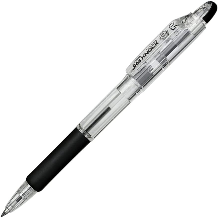 【インク】油性染料【軸】樹脂・ラバーグリップ付き【最大軸径】11.6mm【単品重量】9.9g【ボールペン替芯】K-0.5芯