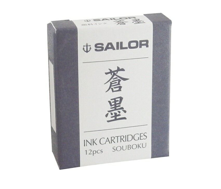 【本体サイズ】φ6.5×49.5mm【本体重量】1.5g【インク色】蒼墨【インク】超微粒子顔料インク(ナノインク)【入り数】12本万年筆用カートリッジインク超微粒子顔料インク(ナノインク)を採用しており、今までの水性染料インクに比べ、書き味...