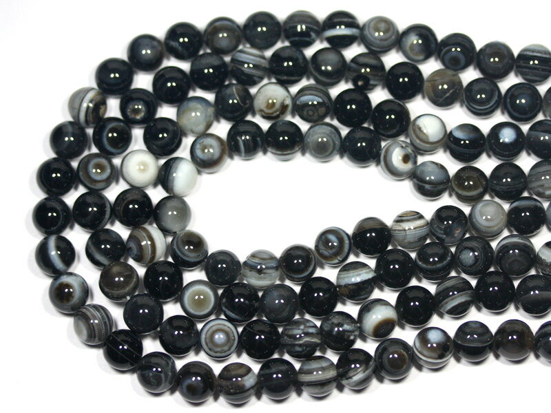 【仕様】一連：約19〜20cm（2連以上購入の場合、2連を1連にまとめて発送する場合もございます）ヒモが通っていないバラの状態で発送する場合もございます。穴径：約1.2mm【原産地】チベット【パワーストーン】天眼石：本物の目玉のような模様が...