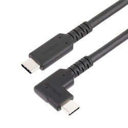 頻繁な使用に耐えるように設計されたケーブルでUSB Type-C機器を接続●狭いスペースでの使用に最適な高耐久L型USB-Cケーブル ●USB-C規格のフル機能に対応。折り曲げによる負担を最小限に抑制 ●長さ：1m、色：ブラック、外径：4....