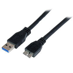 高品質なUSB 3.0認証ケーブルで、Micro-B USB 3.0デバイスを接続●1 x USB Aオスコネクタ ●1x USB Micro-Bオスコネクタ ●USB-IF対応SuperSpeed USB 3.2 Gen1 ●最大480 ...