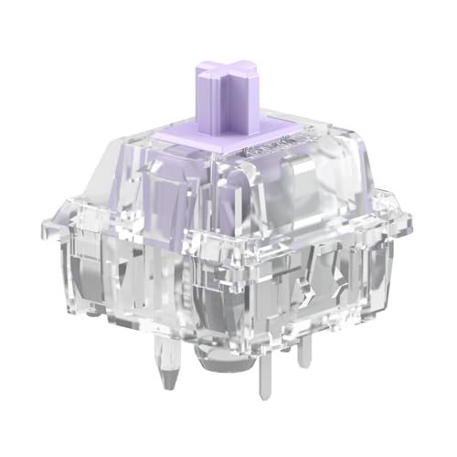 GLO-KB-ACC-SWT-MAKO-UL-LUBED-110メカニカルスイッチ、GloriousオリジナルMakoスイッチ、110pcs入り。タクタイル、40g、ウルトラライト