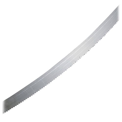 斬鉄帯のこ盤用 替刃(バイメタル刃) (1個) 型番：替刃(バイメタル刃)。サイズ(mm)：1550×13×0.65。 。※こちらは【取り寄せ商品】です。必ず商品名等に「取り寄せ商品」と表記の商品についてをご確認ください。斬鉄帯のこ盤用 替...