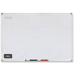 文具 ＞ 事務用品 ＞ 黒板・ホワイトボード。タテでもヨコでも使えますタテでもヨコでも使える方眼つきホワイトボード。磁石で止まるイレーサー。裏面マグネットでしっかり付く。◆材質：鉄板、PVC◆本体サイズ：W900×D10×H600mm◆本体...