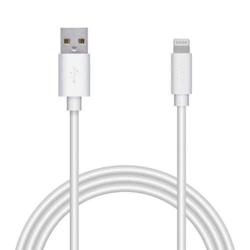 iPhoneやiPod、iPadなどのLightningコネクタ搭載機器とUSB-A端子を搭載しているパソコンを接続し、充電・データ通信が可能なLightningケーブルです。独自技術の形状記憶加工ケーブル(※)で、使わないときや収納・持ち...