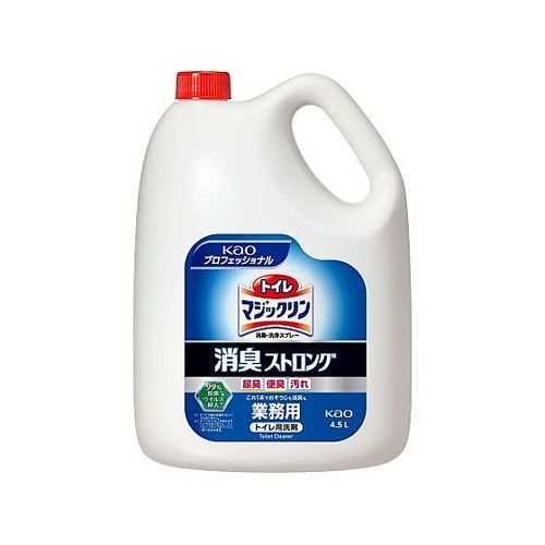 トイレ洗剤(マジックリン消臭ストロング) 4.5L (4個)　EA922KD-12A※こちらは【取り寄せ商品】です。必ず商品名等に「取り寄せ商品」と表記の商品についてをご確認ください。トイレ洗剤（マジックリン消臭ストロング） 4.5L （4...
