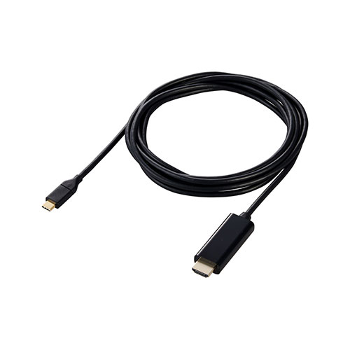 HDMI(R)ポート搭載のディスプレイなどに映像を出力できる変換ケーブルです。USB Type-C(TM)ポート搭載スマートフォンなどの映像信号を、HDMIポート搭載ディスプレイなどに映像を出力するこ※こちらは【取り寄せ商品】です。必ず商品...