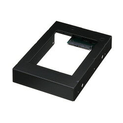 2.5インチSATA HDD/SSDを3.5インチHDDケースやリムーバブルラックで使用可能にする変換マウンタ■2.5インチSATA HDD/SSDを3.5インチHDDと同じサイズにする変換マウンタ。■3.5インチHDDと同じ位置にSATA...