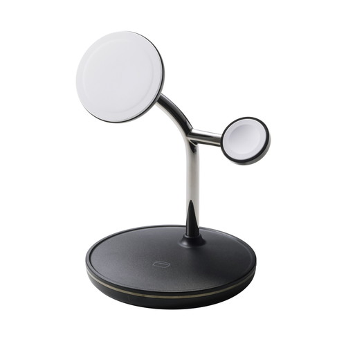 対応するiPhone Apple Watch AirPodsを同時に充電できる、3in1 ワイヤレス充電スタンドです。最大出力15WでiPhoneを充電できます。Apple正規認証であるMade fo対応するiPhone Apple Wat...