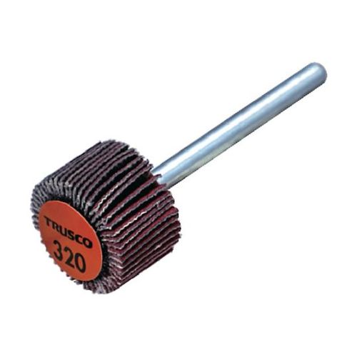 セラミックフラップホイール 軸径3mm #320 外径15×幅10×軸長30 （10個入） TCF1510-CE-320 ※こちらは【取り寄せ商品】です。必ず商品名等に「取り寄せ商品」と表記の商品についてをご確認ください。セラミックフラップ...