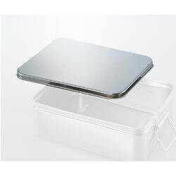 ★蓋はフラットなので、トレーとしても利用できます。※こちらは【取り寄せ商品】です。必ず商品名等に「取り寄せ商品」と表記の商品についてをご確認ください。ステンバット用蓋（中用） 23mm (1個)。★蓋はフラットなので、トレーとしても利用でき...