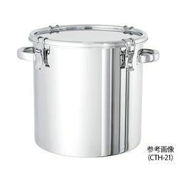 密閉式タンク 4L(把手タイプ・SUS304） (1個) 内容物の飛散防止や湿気を嫌う内容物の保管に適しています。クリップは容器に付いているため、フタを外した際に場所を取りません。※こちらは【取り寄せ商品】です。必ず商品名等に「取り寄せ商品...