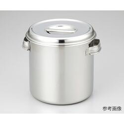 　※こちらは【取り寄せ商品】です。必ず商品名等に「取り寄せ商品」と表記の商品についてをご確認ください。ステンレスポット(取手付き) 26L (1個)。材質：ステンレス（SUS304）取手付き容量：26L内径×高さ：φ330×353mm重量：...