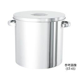 　※こちらは【取り寄せ商品】です。必ず商品名等に「取り寄せ商品」と表記の商品についてをご確認ください。フタ付きステンレス大型タンク 100L (1個)。材質：ステンレス（SUS304）容量：100L内径×高さ×板厚：φ470×600×1.2...