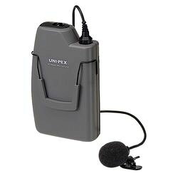 800MHzツーピース形ワイヤレスマイク、タイピン付。※こちらは【取り寄せ商品】です。必ず商品名等に「取り寄せ商品」と表記の商品についてをご確認ください。800MHzツーピース形ワイヤレスマイクです。30波の周波数から1波を選択して使用でき...