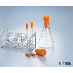 バイオシリコ（R） 54mm 10個入 (1箱(10個入り)) 高圧蒸気滅菌が可能です。綿栓に比べ栓の着脱が容易で繰り返し使用できます。振盪培養時コンタミネーションの心配がありません。※こちらは【取り寄せ商品】です。必ず商品名等に「取り寄せ...