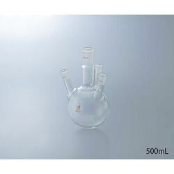 共通摺合四つ口フラスコ 1000mL (1個) 中管、側管の摺合せを変更する事も出来ます。ホウケイ酸硝子1級（JR-1）を使用しています。※こちらは【取り寄せ商品】です。必ず商品名等に「取り寄せ商品」と表記の商品についてをご確認ください。共...