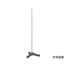 スタンド（三足） 支柱スチール (1台) 台部材質：鋳鉄（焼付塗装）。シャフト径：φ10mm。重量：1.0kg。型番：小型。支柱材質：スチール。高さ（mm）：600。三足。 。※こちらは【取り寄せ商品】です。必ず商品名等に「取り寄せ商品」と...