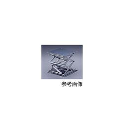　※こちらは【取り寄せ商品】です。必ず商品名等に「取り寄せ商品」と表記の商品についてをご確認ください。ラボラトリージャッキ 300×300 ラチェット式 (1台)。材質：天板／ステンレス（SUS304）、ノブ／プラスチック（ベークライト）、...