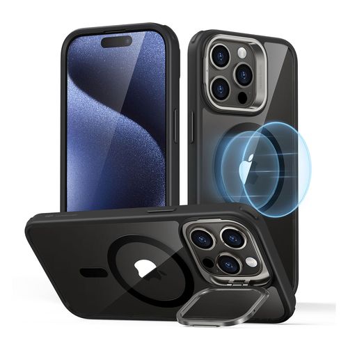 ESR Classic スタンド付きハイブリッドケース for iPhone 15 Pro Max クリアブラック※こちらは【取り寄せ商品】です。必ず商品名等に「取り寄せ商品」と表記の商品についてをご確認ください。ESR Classic ス...