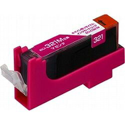 BCI-321M互換 エコリカ リサイクルインク CANON マゼンタその他：エコリカ リサイクルインク対応カートリッジ:キヤノン BCI-321M マゼンタインク対応 対応機種:PIXUS iP3600/iP4600/iP4700/MX8...