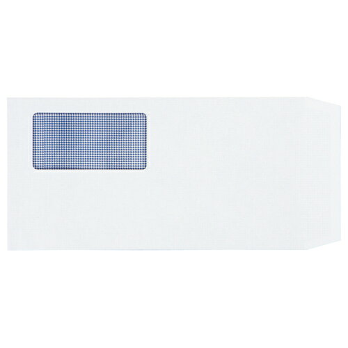 中身が透けない裏地紋付窓付封筒。MN3-1000TW。文具・事務用品 ＞ ノート・ふせん・紙製品 ＞ 封筒 ＞ 窓付封筒。●便利なテープのり付ホワイトの長3窓付き封筒が1000枚！。検索キーワード:MN31000TW