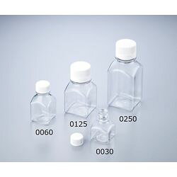 角型培地瓶（PETG製・滅菌済） 500mL 12本×2入 (1箱(12本×2トレイ入り))※こちらは【取り寄せ商品】です。必ず商品名等に「取り寄せ商品」と表記の商品についてをご確認ください。角型培地瓶（PETG製・滅菌済） 500mL 1...