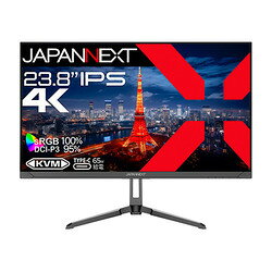 JAPANNEXT 23.8インチ IPSパネル搭載 4K(3840x2160)解像度 液晶モニター JN-IPS2380UHDR-C65W HDMI DP USB Type-C(最大65W給電) HDR sR…※こちらは【取り寄せ商品】で...