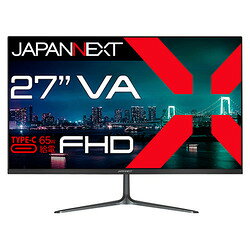 JAPANNEXT 27インチ VAパネル搭載 フルHD(1920x1080)解像度 液晶モニター JN-V27FHD-C65W HDMI USB Type-C(最大65W給電) 【2年保証】27インチのVAパネルを搭載し、使いやすいフルH...