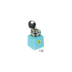 帯電しにくいため、静電気を嫌う物の近くでも使用可能です。ESDハンドラップ 120mL (1個)。帯電しにくいため、静電気を嫌う物の近くでも使用可能です。容量（mL）：120サイズ（mm）：53×53×79.5材質：本体・ノズル/HDPE（...