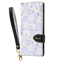 BASIO4/かんたんスマホ2+/かんたん2 手帳 花柄 ストラップ/ブルー※こちらは【取り寄せ商品】です。必ず商品名等に「取り寄せ商品」と表記の商品についてをご確認ください。華やかな総柄で手元をお洒落に。エレガントな花柄を生地を使用。ハン...