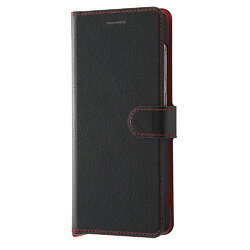 BASIO4/かんたんスマホ2+/かんたん2 手帳 マグネット/ブラックレッド※こちらは【取り寄せ商品】です。必ず商品名等に「取り寄せ商品」と表記の商品についてをご確認ください。追究された使いやすさ。ICカードポケット・大きめ収納ポケット付...